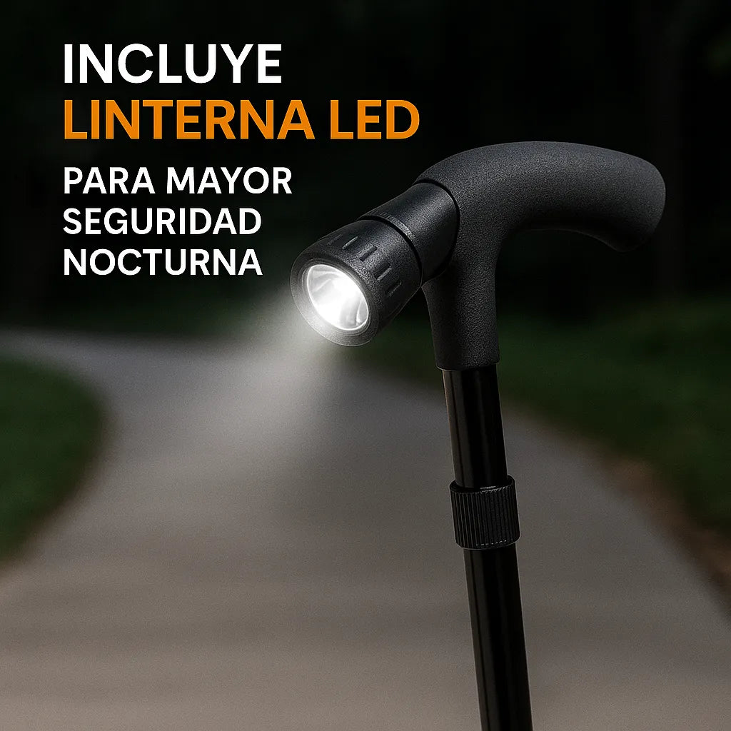 Bastón Ortopédico Con Linterna TRUSTY CANE® – Lumi Educación